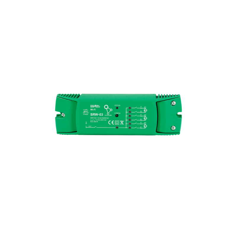 Zamel SRW-03 žaliuzių WiFi valdiklis - Elektronika Namams