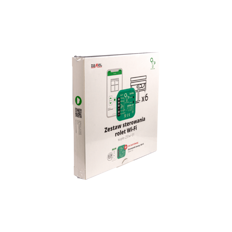 Zamel ZSW-01 WiFi žaliuzių valdymo rinkinys